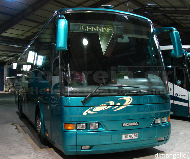 ΚΤΕΛ Ν. Ιωαννίνων - SCANIA K113 ΕΛΒΟ ΠΟΣΕΙΔΩΝ #166 ΚΤΕΛ Ν. ΙΩΑΝΝΙΝΩΝ ...