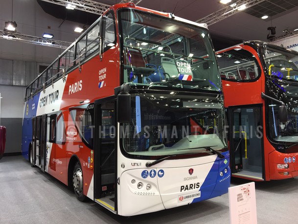 Busworld Europe 2019 - Unvi Scania Urbis DD CNG - Leoforeia.gr | Gallery