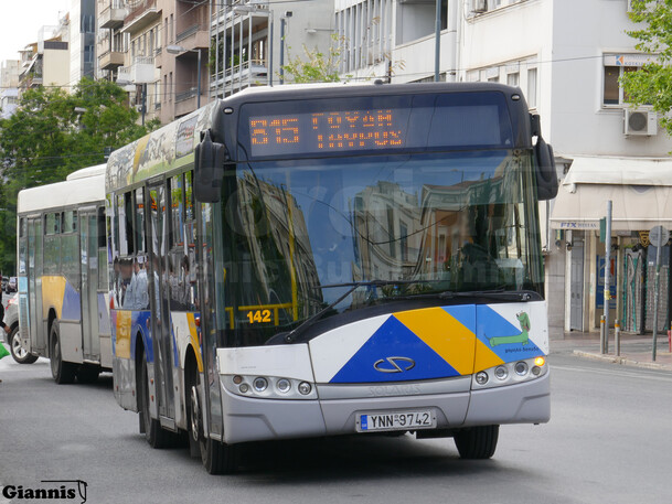 Solaris Urbino 8,6 - SOLARIS URBINO 8,6 #142 ΟΣΥ - Leoforeia.gr | Gallery